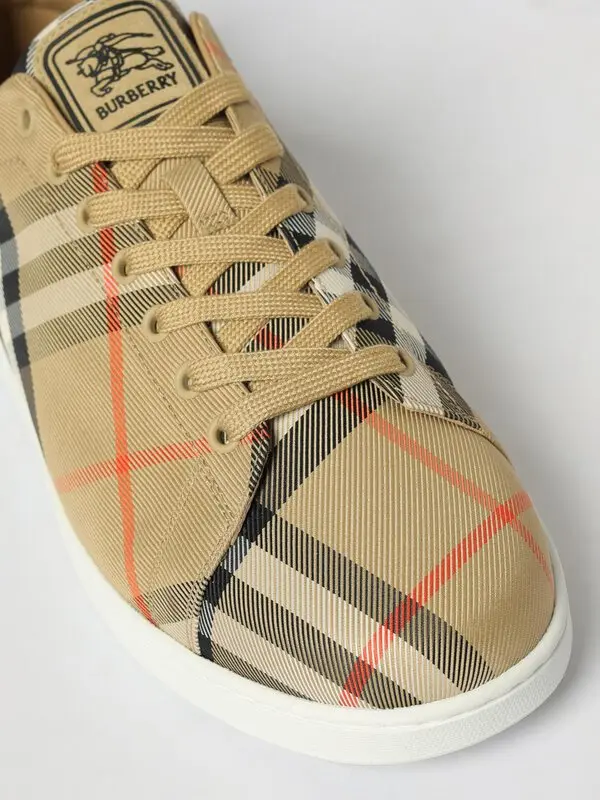 Burberry Checked Sneakers