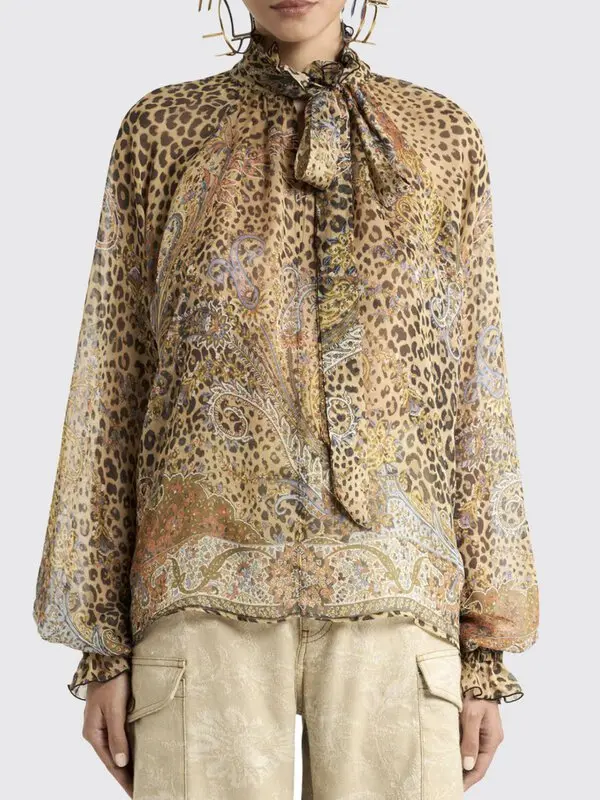 Etro Printed Silk Blouse