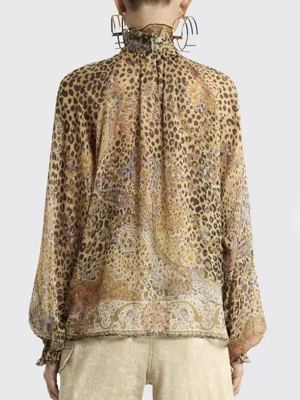 Etro Printed Silk Blouse