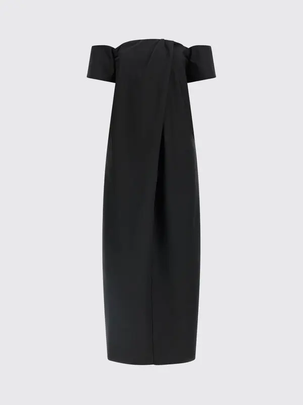 Magda Butrym Wool And Silk Blend Maxi Dress