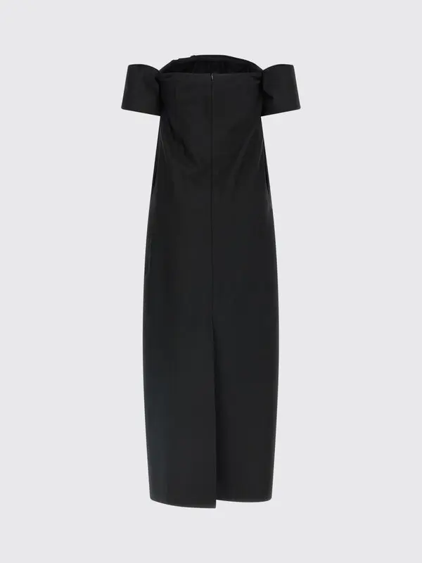 Magda Butrym Wool And Silk Blend Maxi Dress