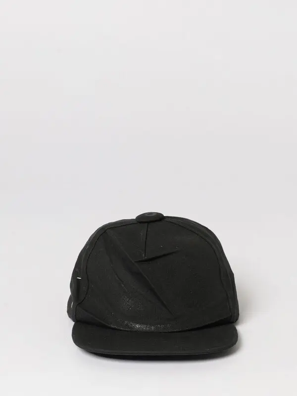 MAISON MARGIELA Crinkled Cotton Twill Cap With Smoky Glitter