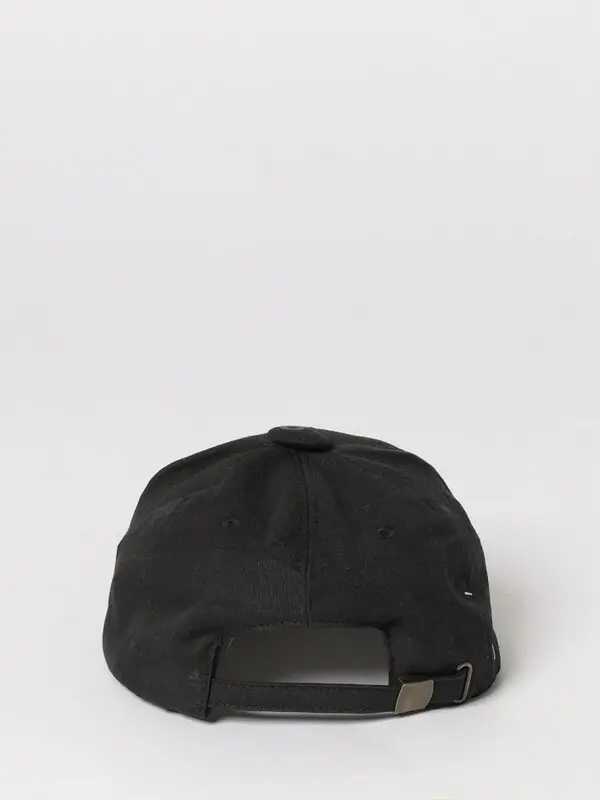MAISON MARGIELA Crinkled Cotton Twill Cap With Smoky Glitter