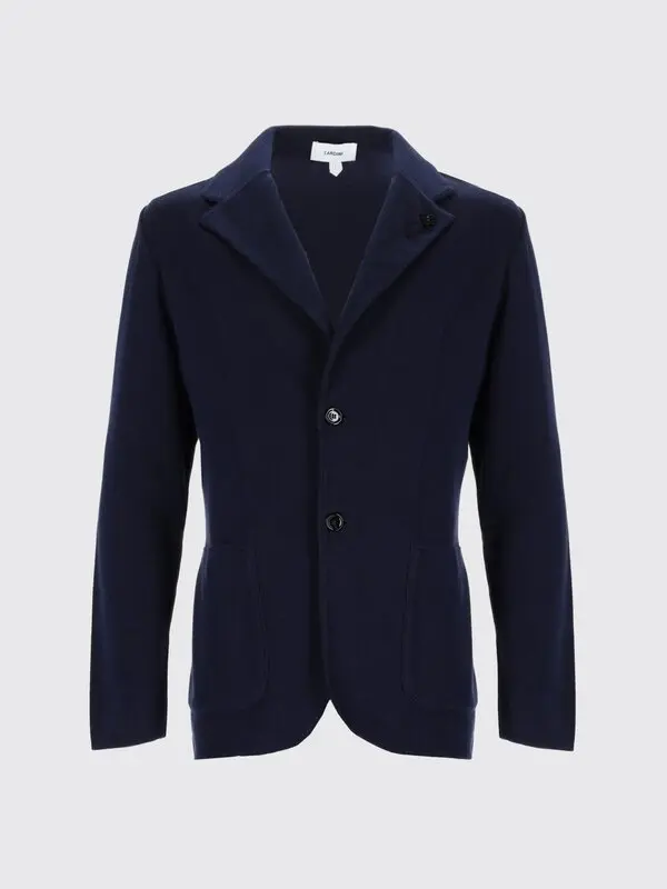 LARDINI Single-breasted Cotton Blazer