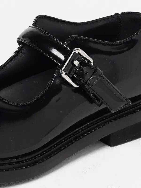 Moschino Mary Jane Loafers With Buckle Detail