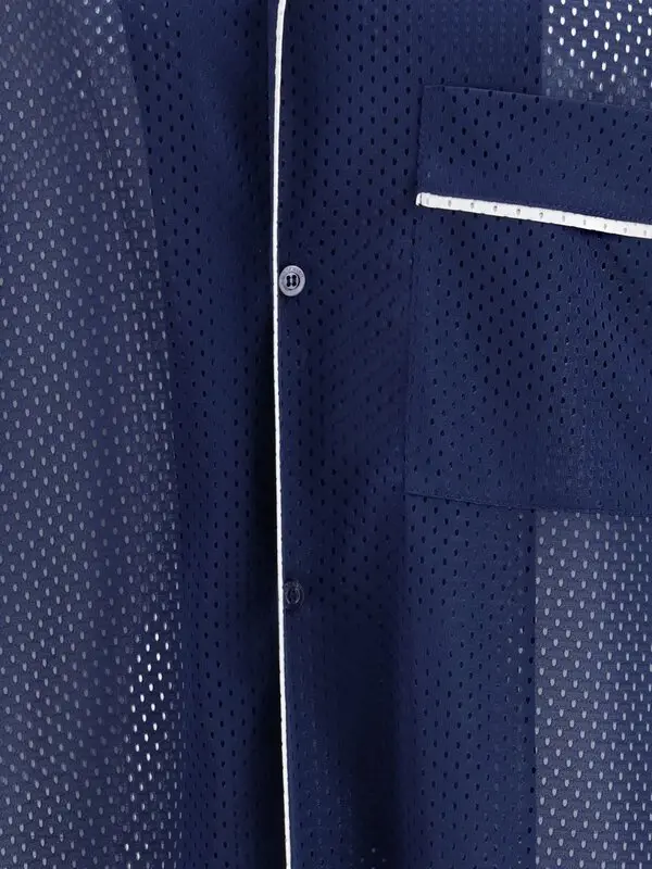 Moschino Mesh Shirt - Blue