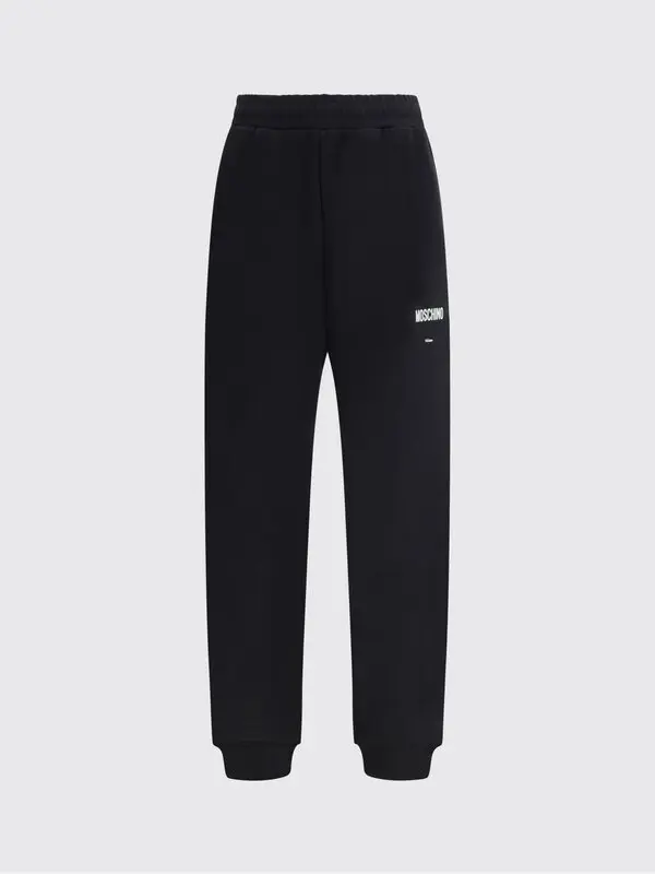 Moschino Cotton Jogging Trousers With Logo