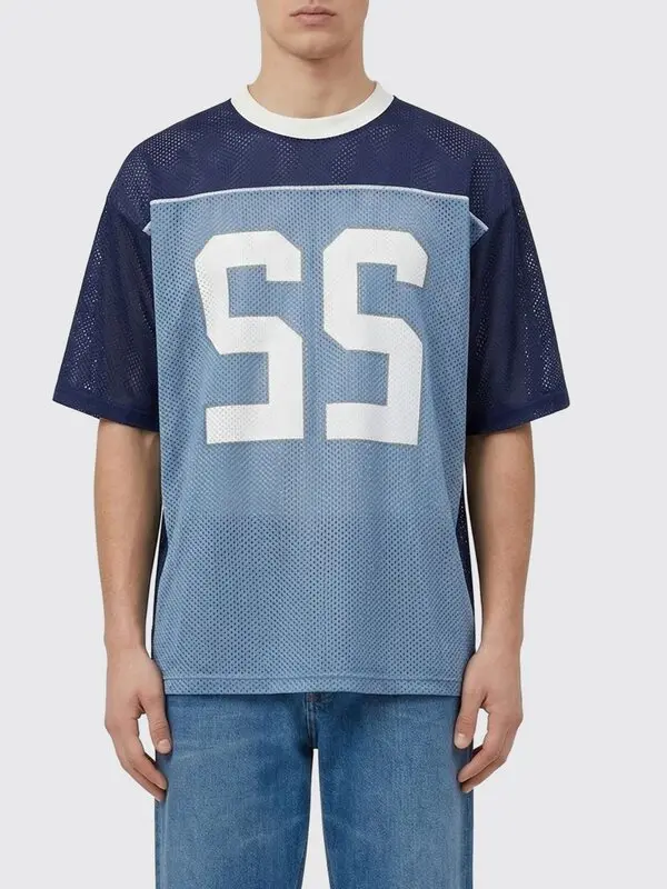 Moschino Polyester T-shirt With Slogan - Blue