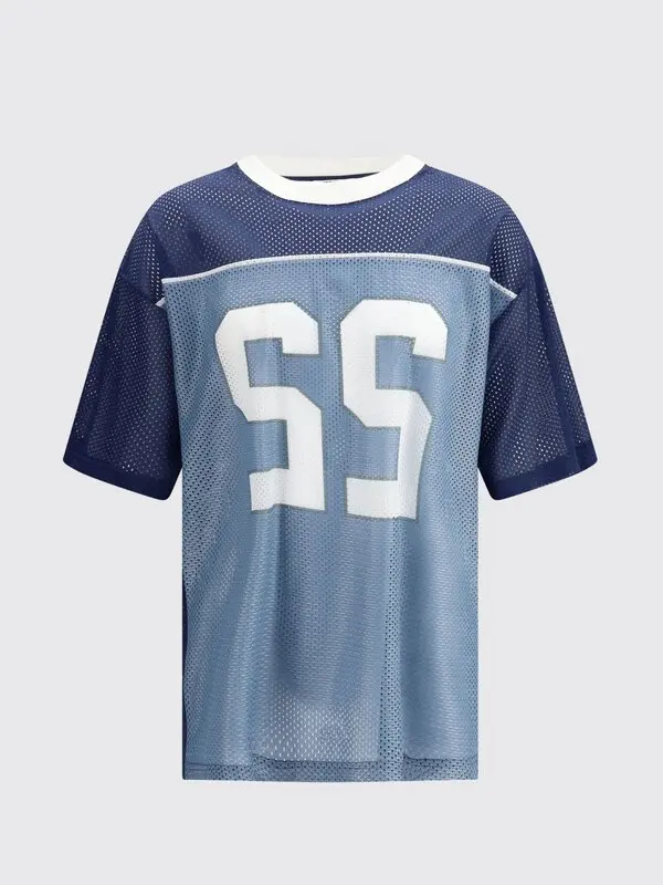Moschino Polyester T-shirt With Slogan - Blue