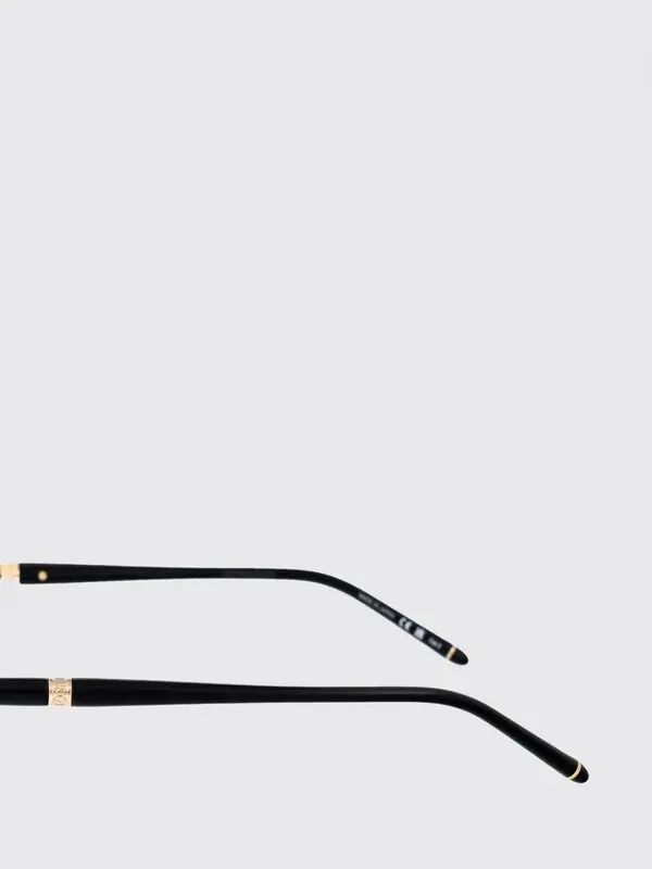 Montblanc Metal And Acetate Aviator Sunglasses - Brown