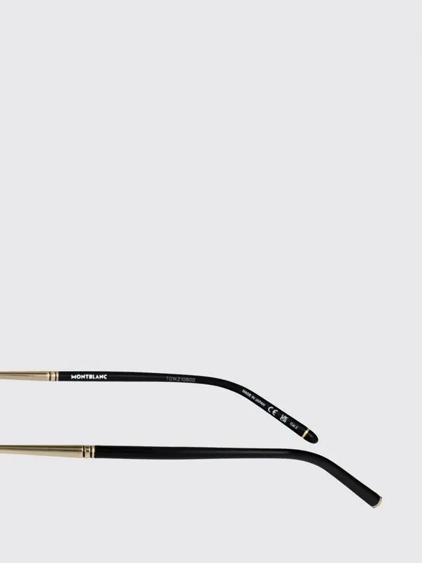 Montblanc Metal And Acetate Rectangular Sunglasses