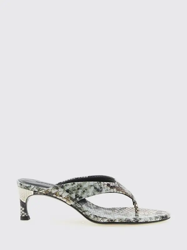 ROTATE BY BIRGER CHRISTENSEN Python Print Leather Sandal Birger Christensen