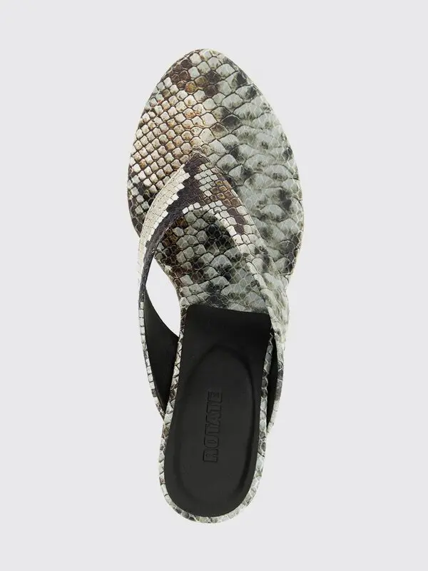 ROTATE BY BIRGER CHRISTENSEN Python Print Leather Sandal Birger Christensen