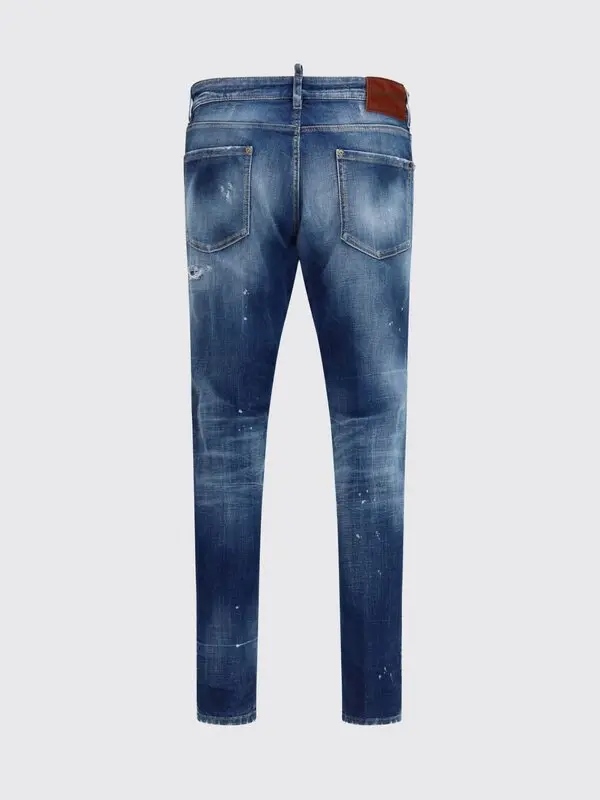 Dsquared2 Distressed Slim Fit Denim Jeans