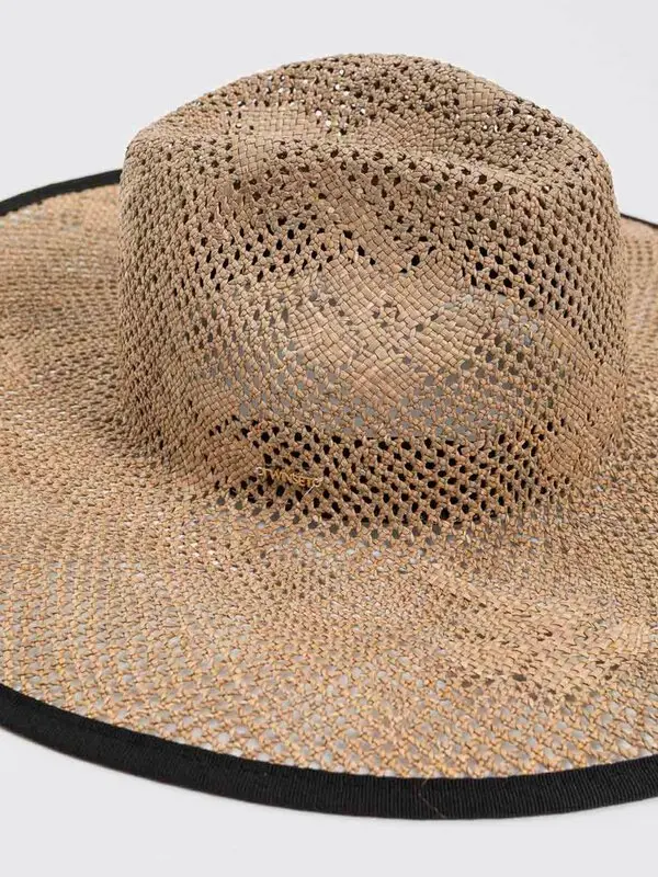 TWINSET Raffia Panama Hat