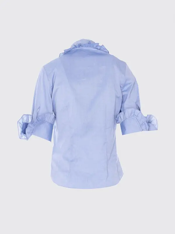 VIVIENNE WESTWOOD Cotton Blend Shirt With Peter Pan Collar