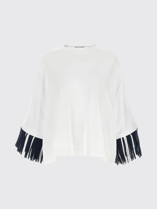 Jacquemus Long-sleeved Cotton T-shirt With Back Logo