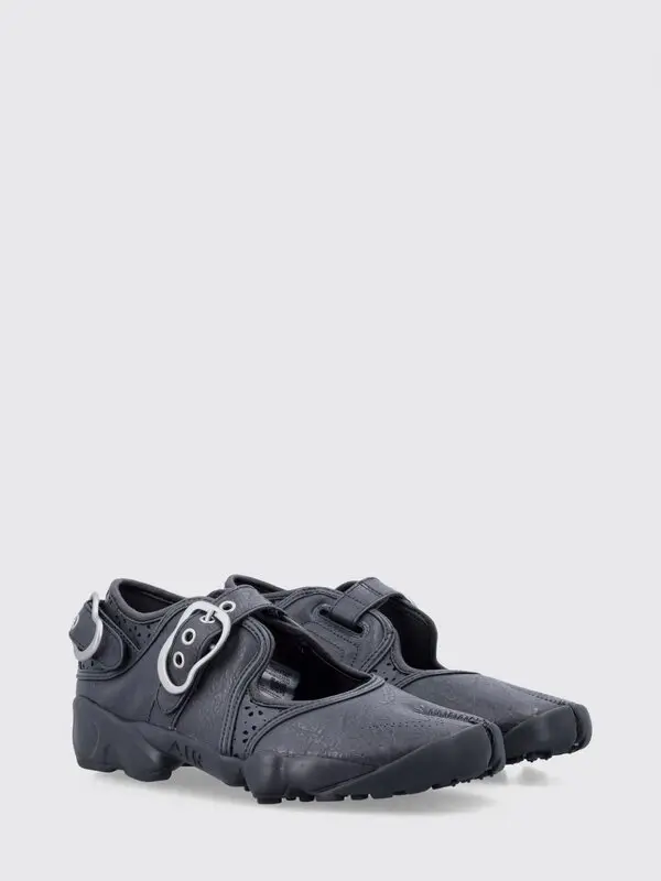 Nike Rift Vegan Leather Sneakers With Double Strap And Buckles