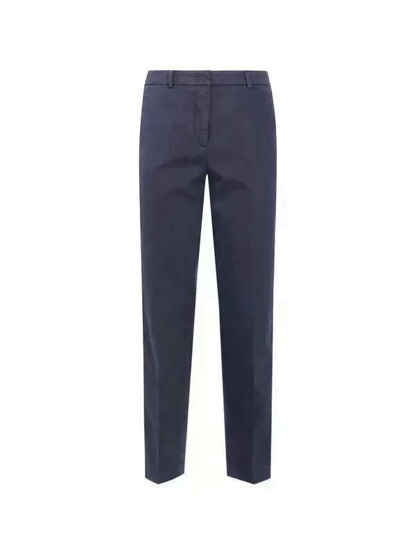 Peserico Pressed Crease Slim-fit Trousers