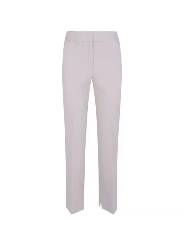 Peserico Pressed Crease Side Slit Trousers