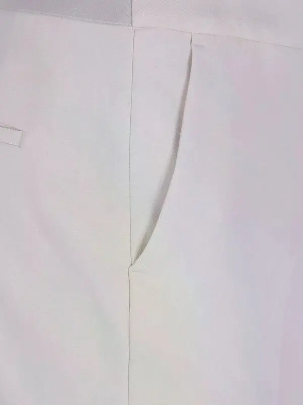 Peserico Pressed Crease Side Slit Trousers