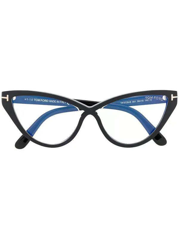 TOM FORD Cat-eye Frame Glasses - Black