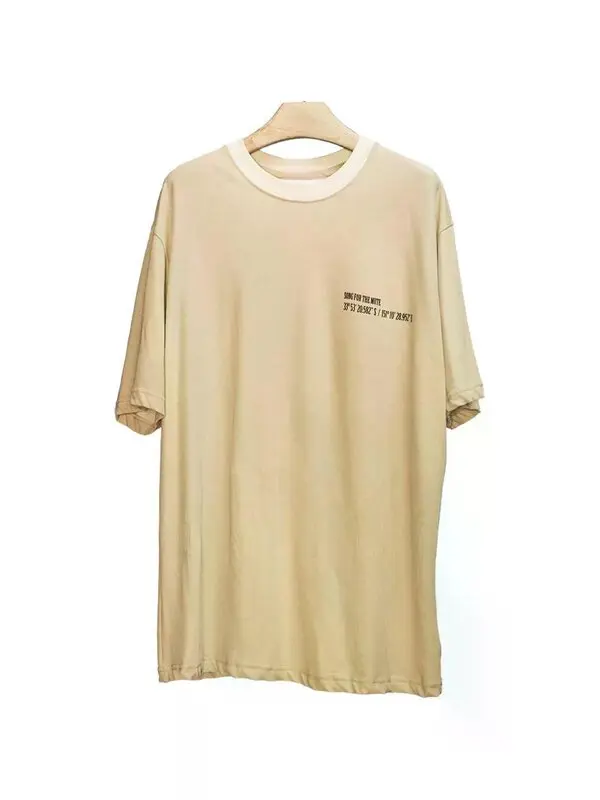 SONG FOR THE MUTE Coordinates Oversized T-shirt