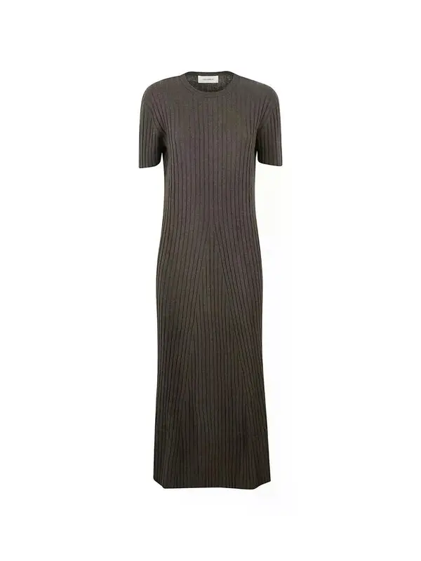 LISA YANG Ribbed Knit Maxi Dress