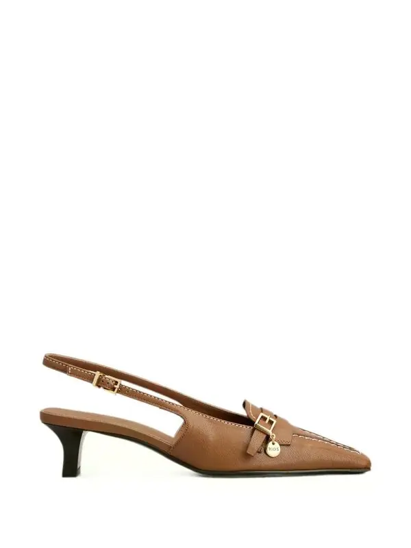 TOD'S Slingback Pumps In Leather