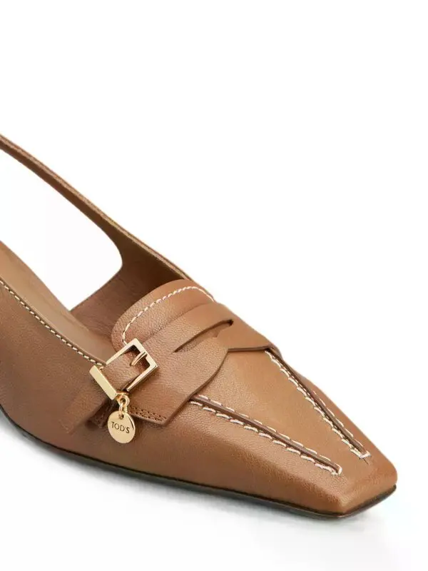 TOD'S Slingback Pumps In Leather