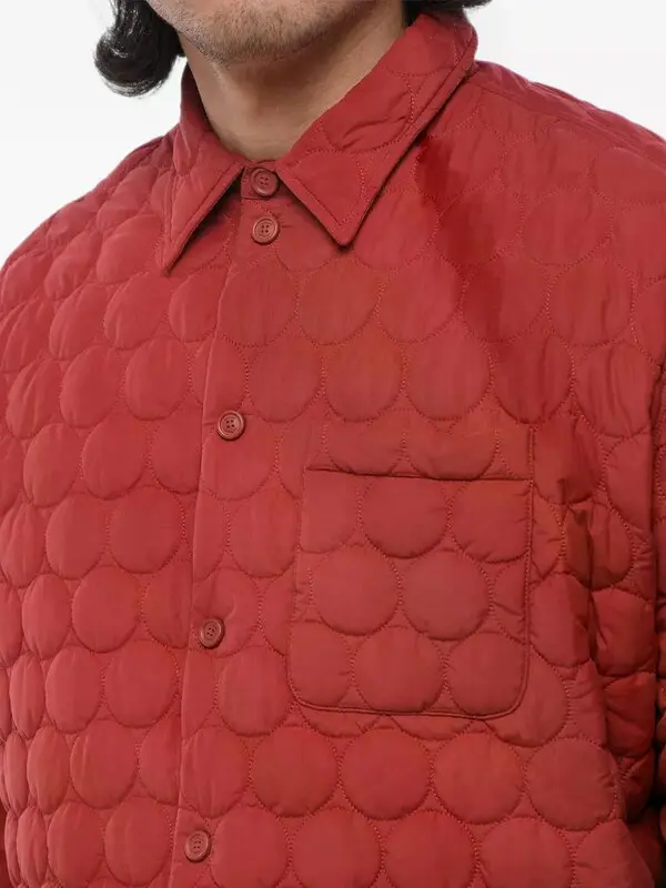 Off-White Quilted Logo-patch Jacket