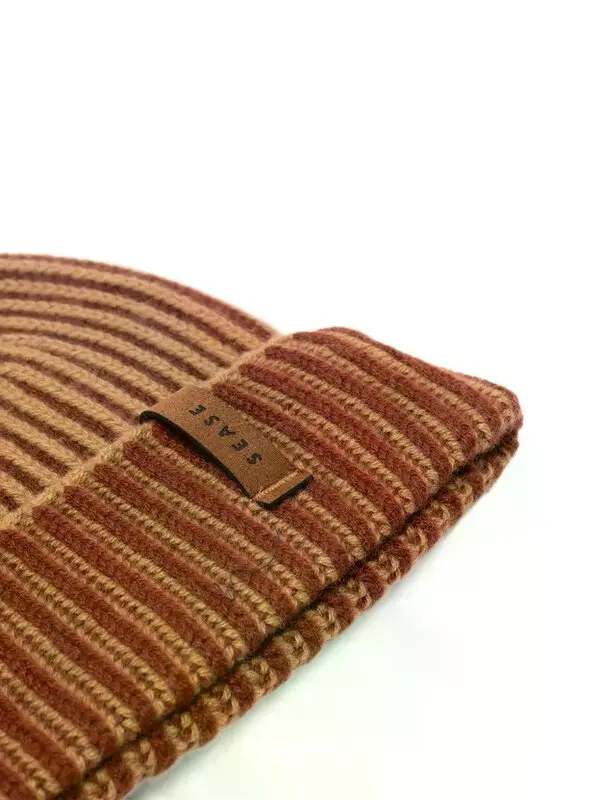 Sease Ribbed-knit Beanie Hat