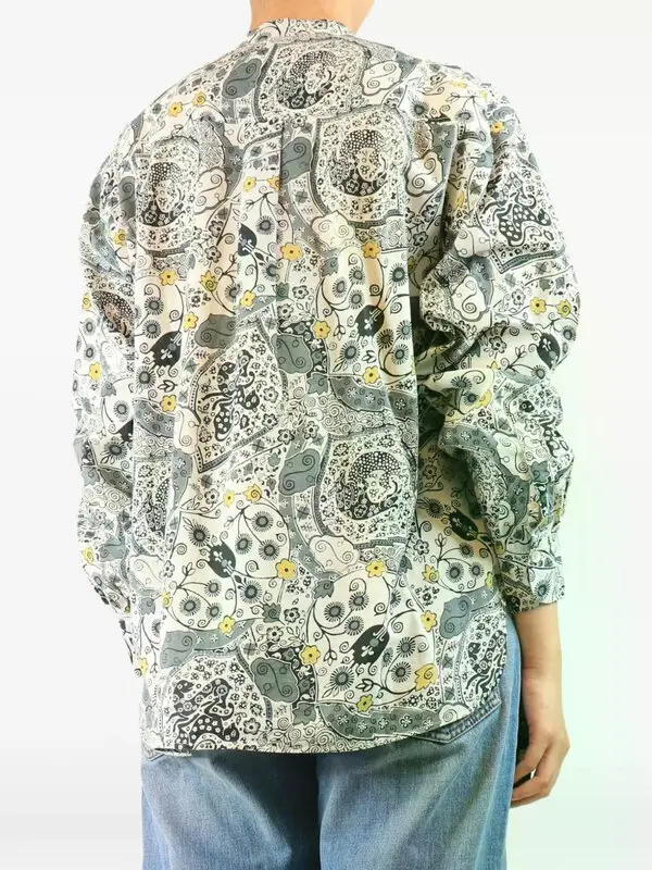 MARANT ETOILE Printed Cotton Blouse