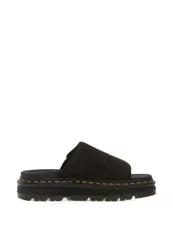 Dr. Martens Zebzag Touch-strap Contrast-stitch Slides