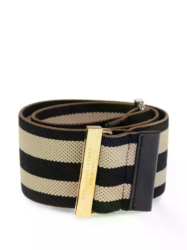 Stella McCartney Striped Elasticated Belt
