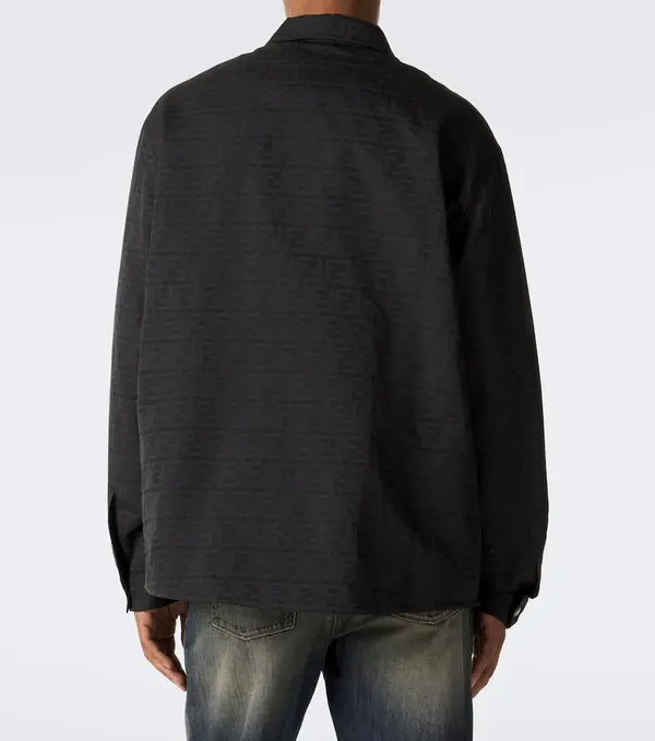Fendi Ff Zucca Jacquard Overshirt