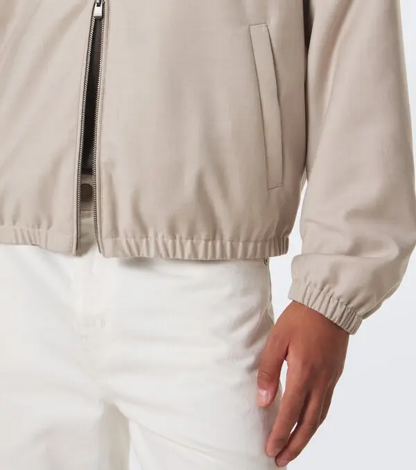 Agnona Hooded Wool Jacket