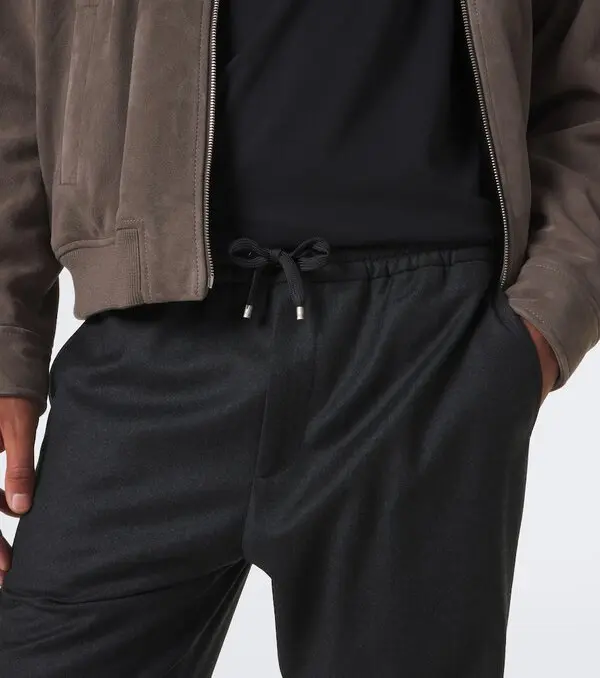 Agnona Virgin Wool Slim Pants
