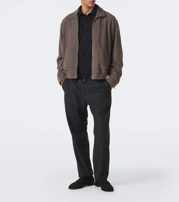 Agnona Virgin Wool Slim Pants