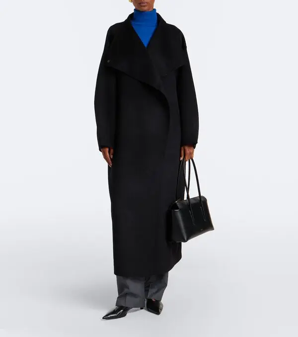 THE FRANKIE SHOP Leroy Wool-blend Coat