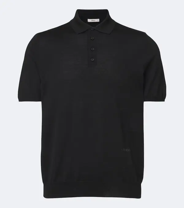 Fendi Wool Polo Sweater