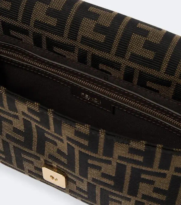 Fendi Baguette® Jacquard Shoulder Bag