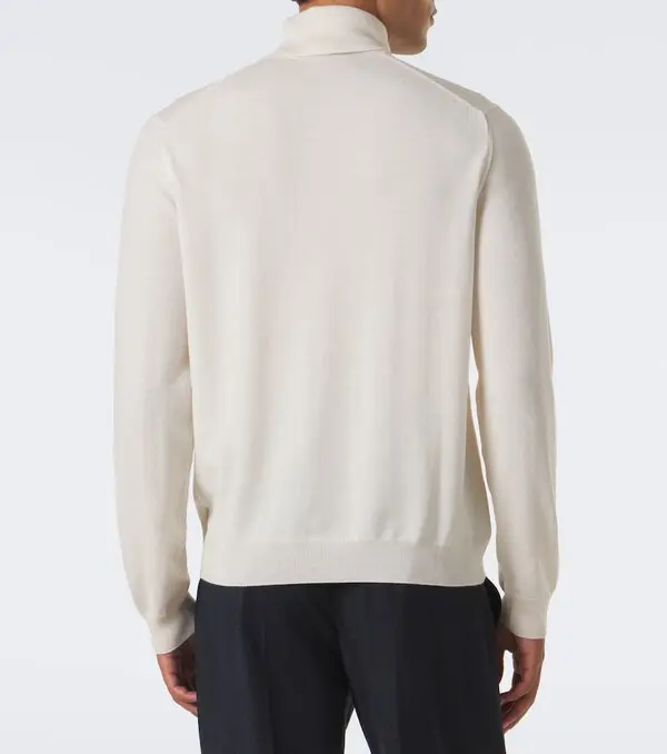SLOWEAR Virgin Wool Turtleneck Sweater