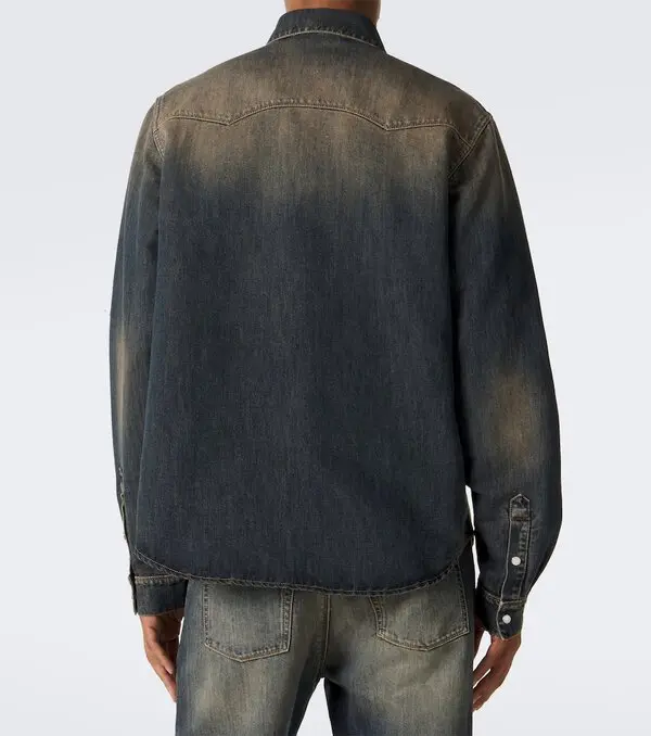 Fendi Faded Denim Shirt