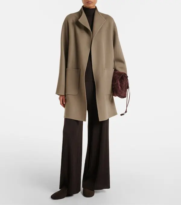Agnona Turtleneck Cashmere, Wool, And Silk Sweater