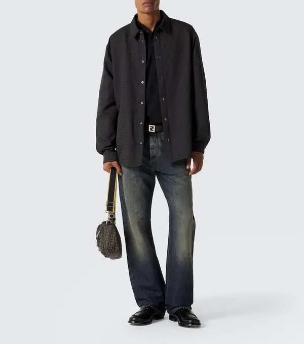 Fendi Ff Zucca Shoulder Bag