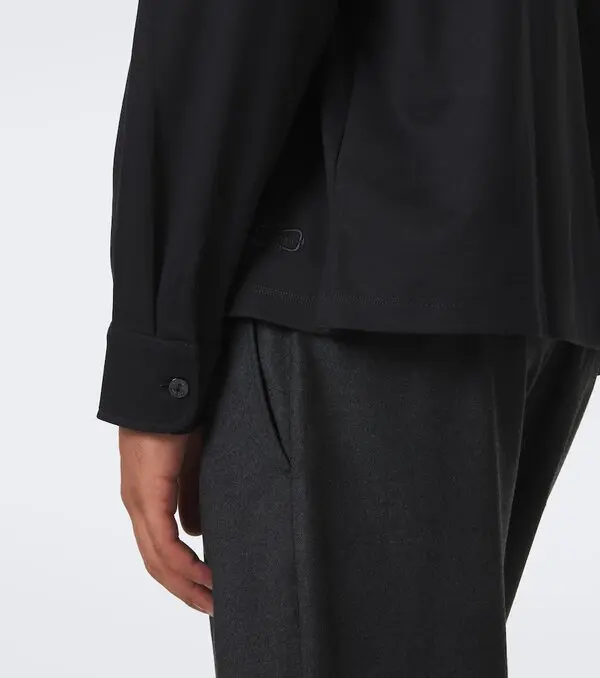 Agnona Cotton And Silk Polo Shirt