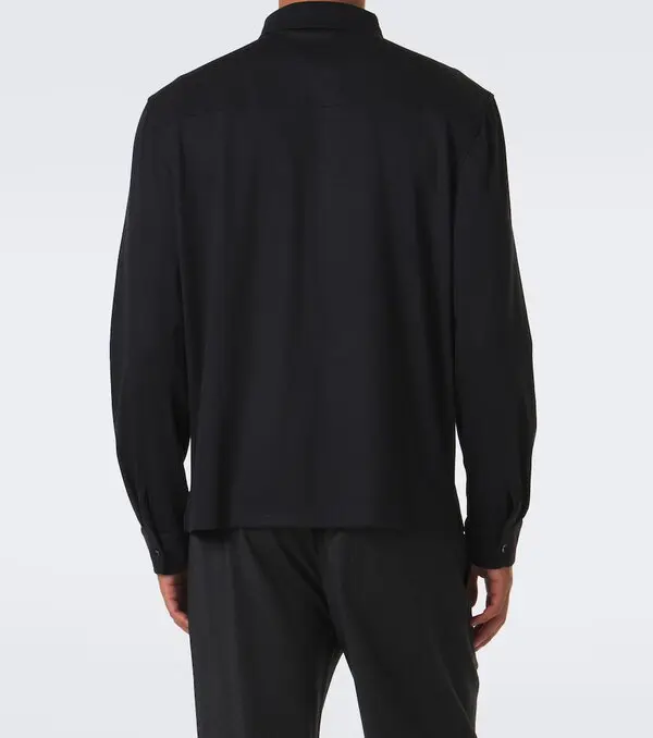 Agnona Cotton And Silk Polo Shirt