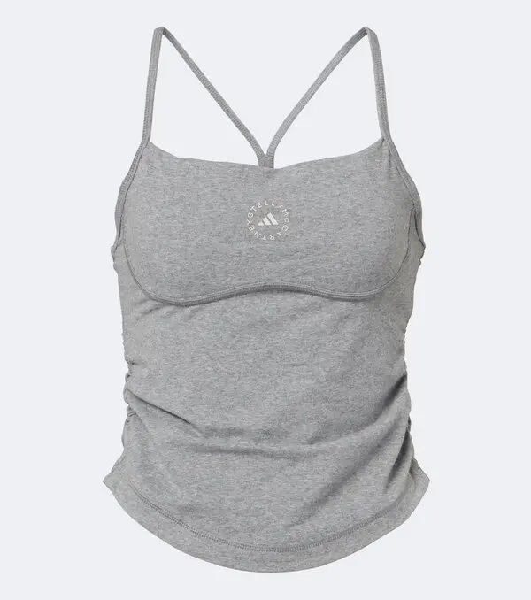 Adidas By Stella McCartney Logo Jersey Tank Top