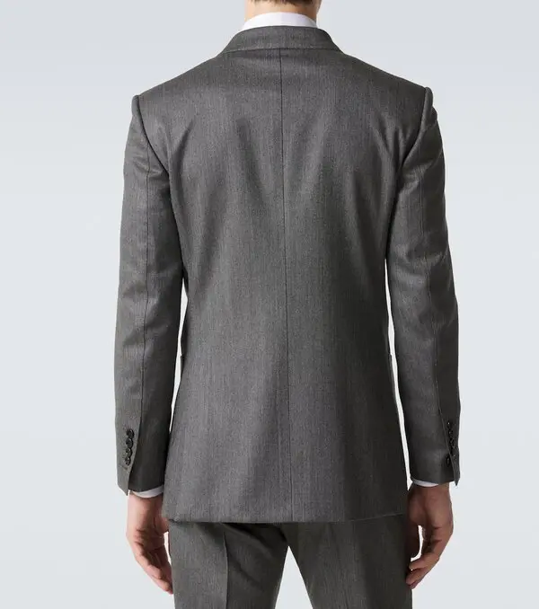 TOM FORD Mouline Wool Twill Blazer